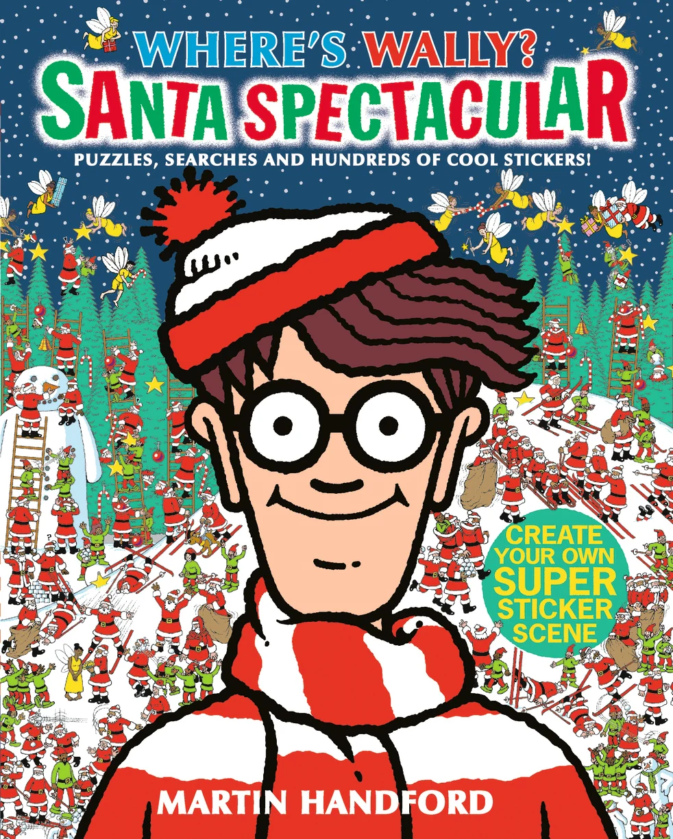 Where's Wally? Santa Spectacular Sticker Activity Book - Walker Books