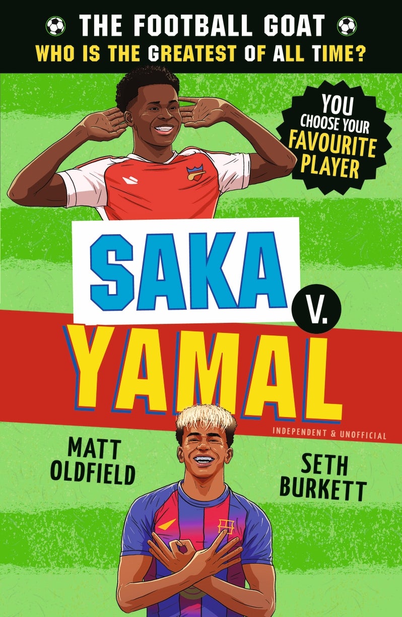 The Football GOAT: Saka v. Yamal - Walker Books