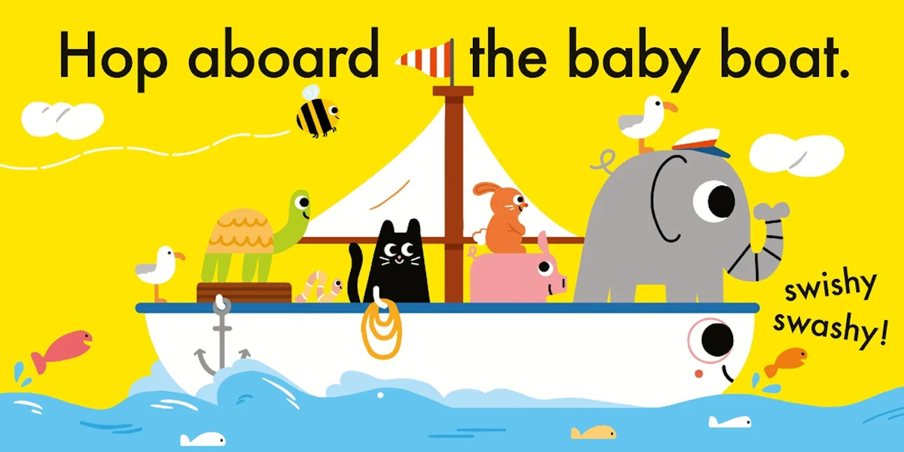 Hop Aboard! Baby's First Vehicles - Walker Books