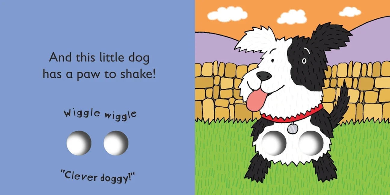 Little Farm Animals: A Finger Wiggle Book - Walker Books