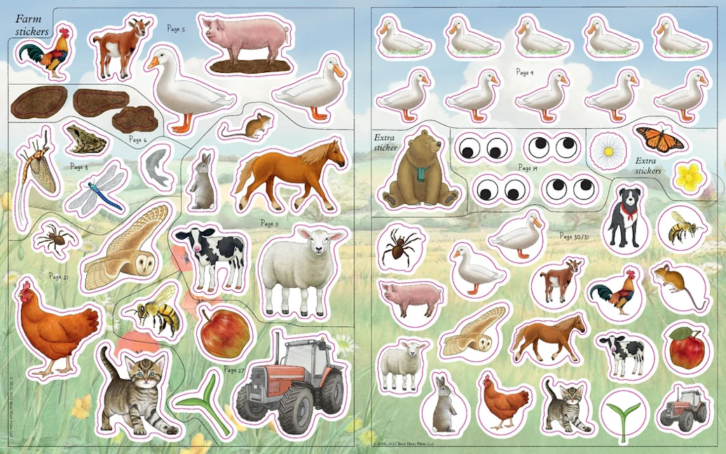 We're Going on a Bear Hunt: Let's Discover Farm Animals - Walker Books