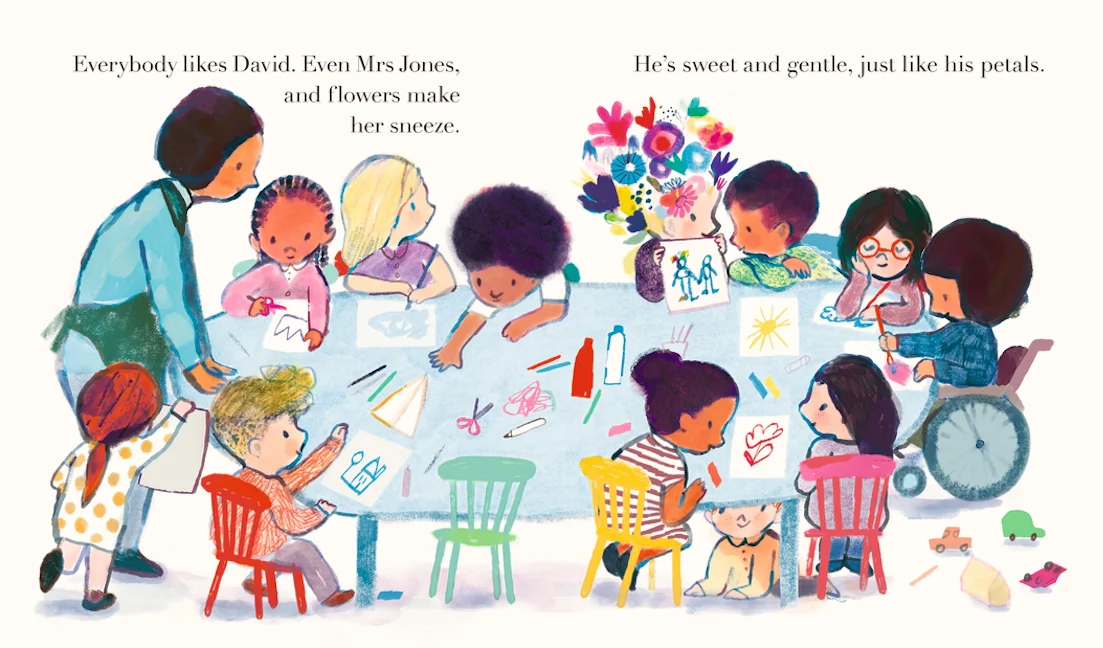 The Boy with Flowers in His Hair - Walker Books