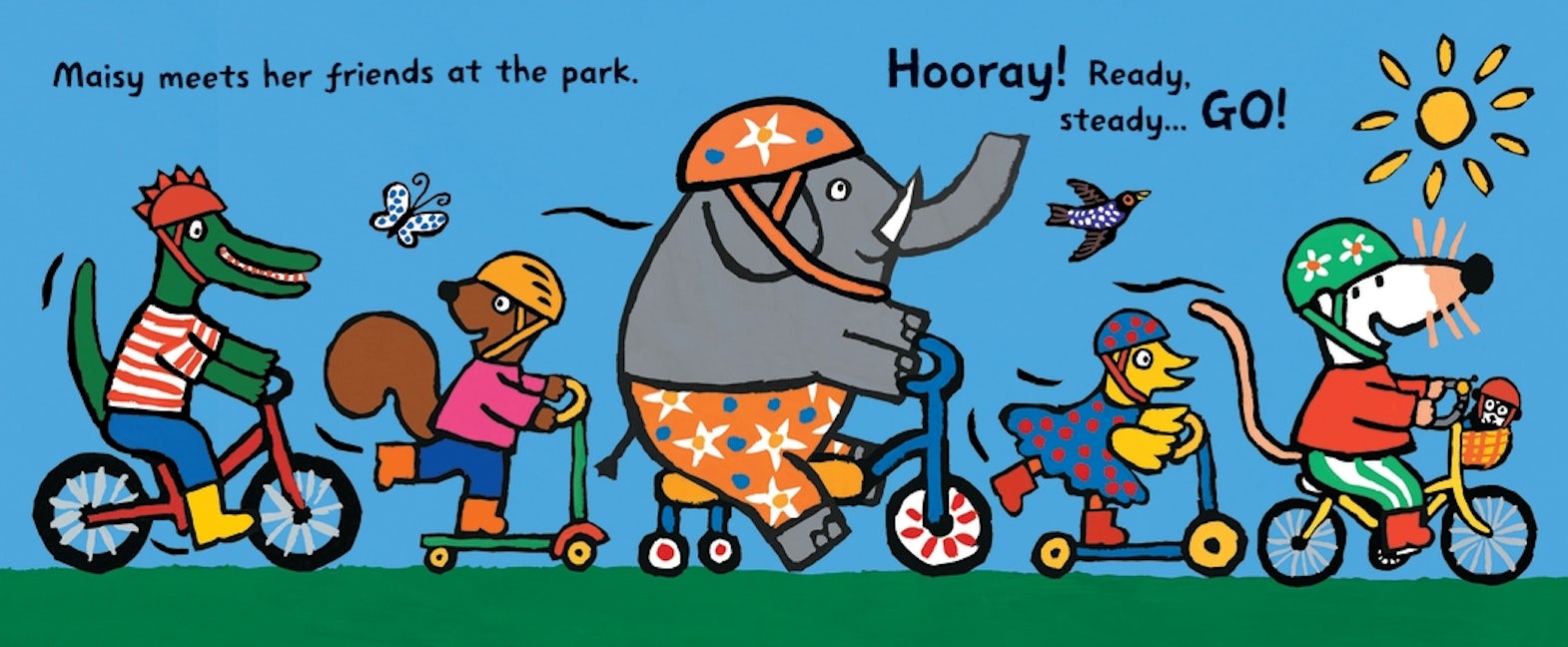 Maisy Goes on a Bike Ride - Walker Books